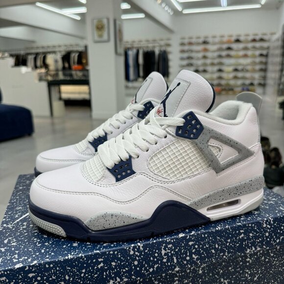 Jordan | Shoes | Jordan 4 Retro Ls Legend Blue 25 | Poshmark